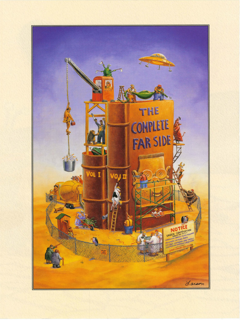 02 The Complete Far Side Volume One 1980 | PDF | Cartooning