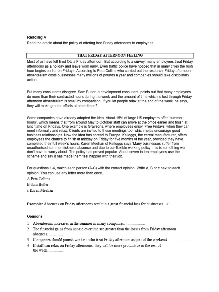 Reading. HW 4 | PDF | Business Ethics | Employee Relations