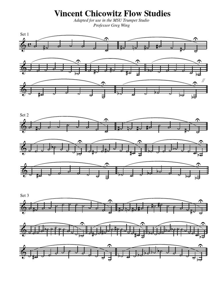 Vincent Chicowitz - Flow Studies (Ingles) | PDF