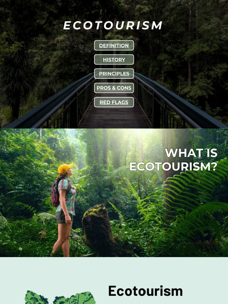 3-Ecotourism Concept | PDF | Tourism | Natural Environment