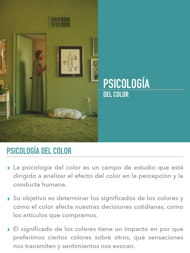 Psicología del color | PDF | Color | Sicología