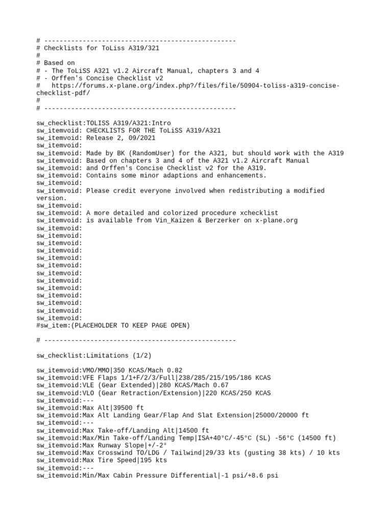 Clist | PDF | Aviation | Aircraft