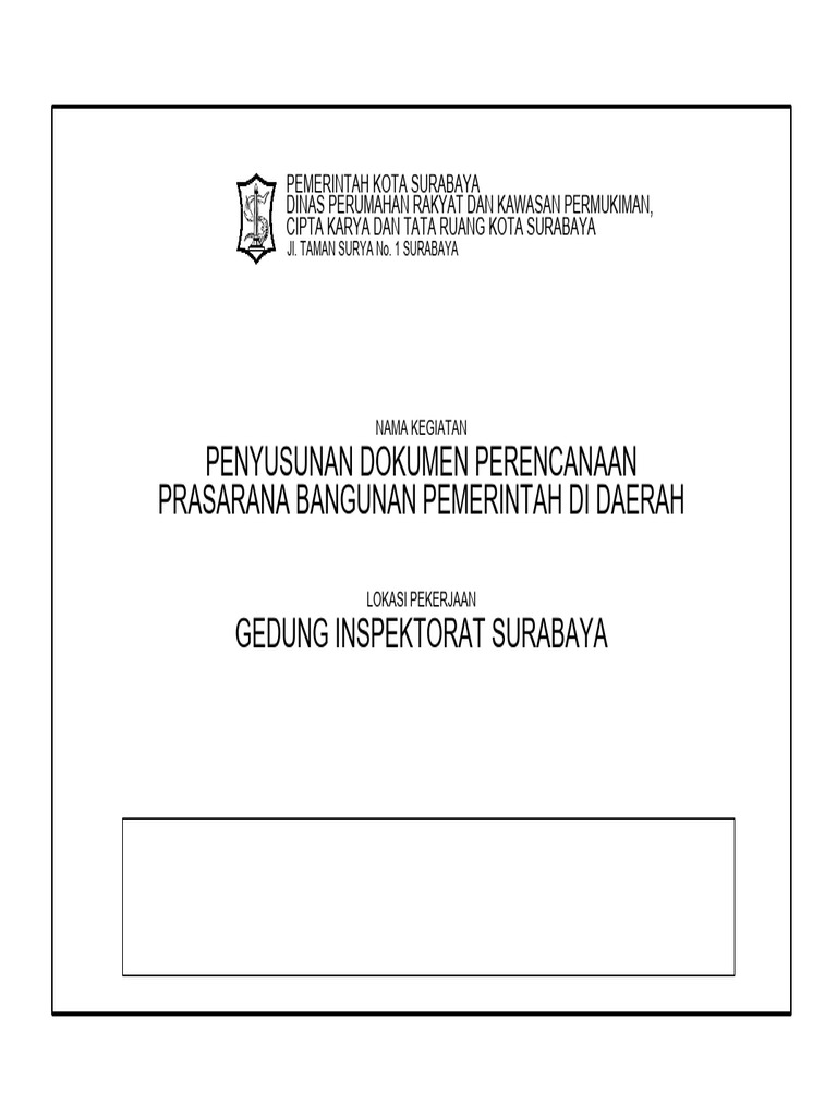 Gambar Kerja Gedung Inspektorat | PDF