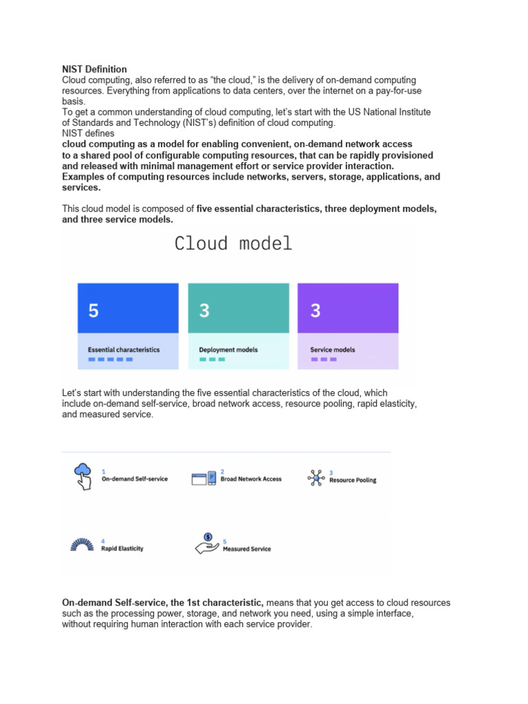 Cloud 1 | PDF | Cloud Computing | Software As A Service