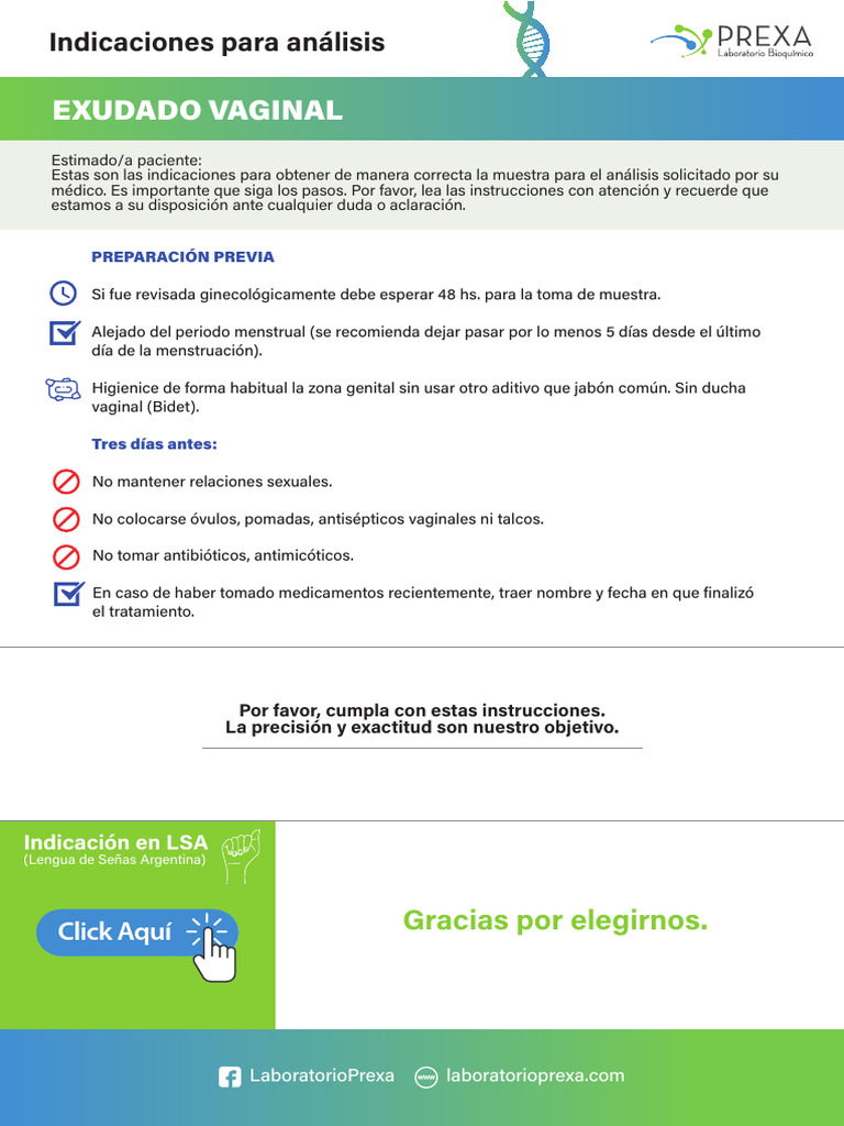 Exudado Vaginal | PDF