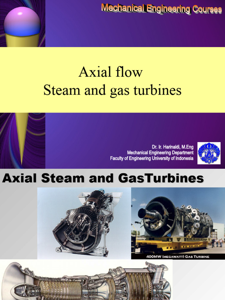 Fluid System 12-Axial Flow Steam and Gas Turbines | PDF | Turbine ...