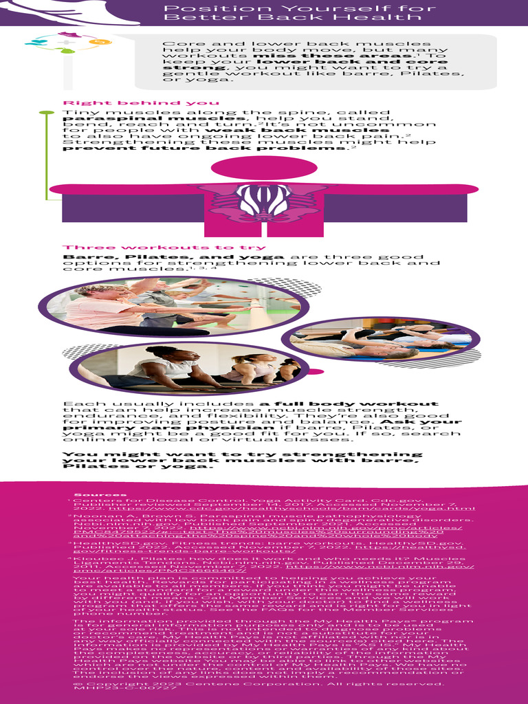 Better Back Health | PDF | Low Back Pain | Pilates