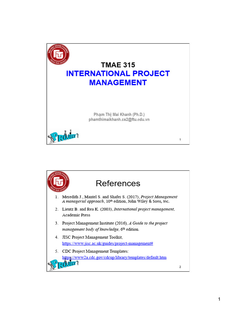 2023 Spring IPM 1 Introduction Handout | PDF | Project Management ...