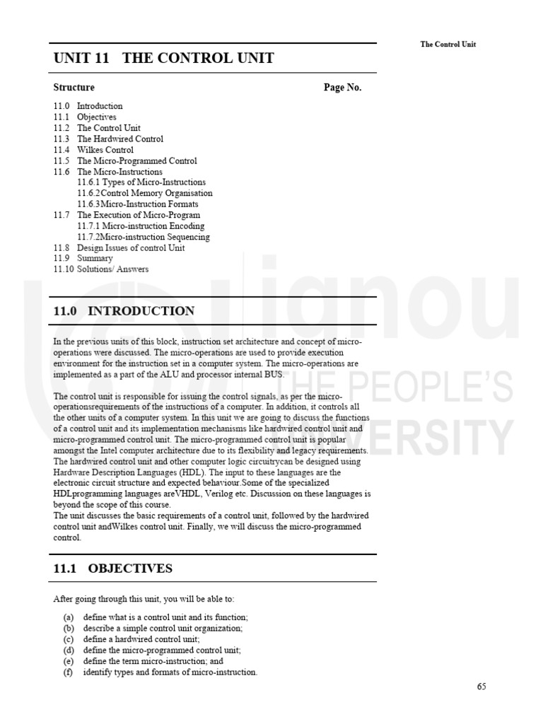 Unit 11 | PDF | Central Processing Unit | Electronic Engineering