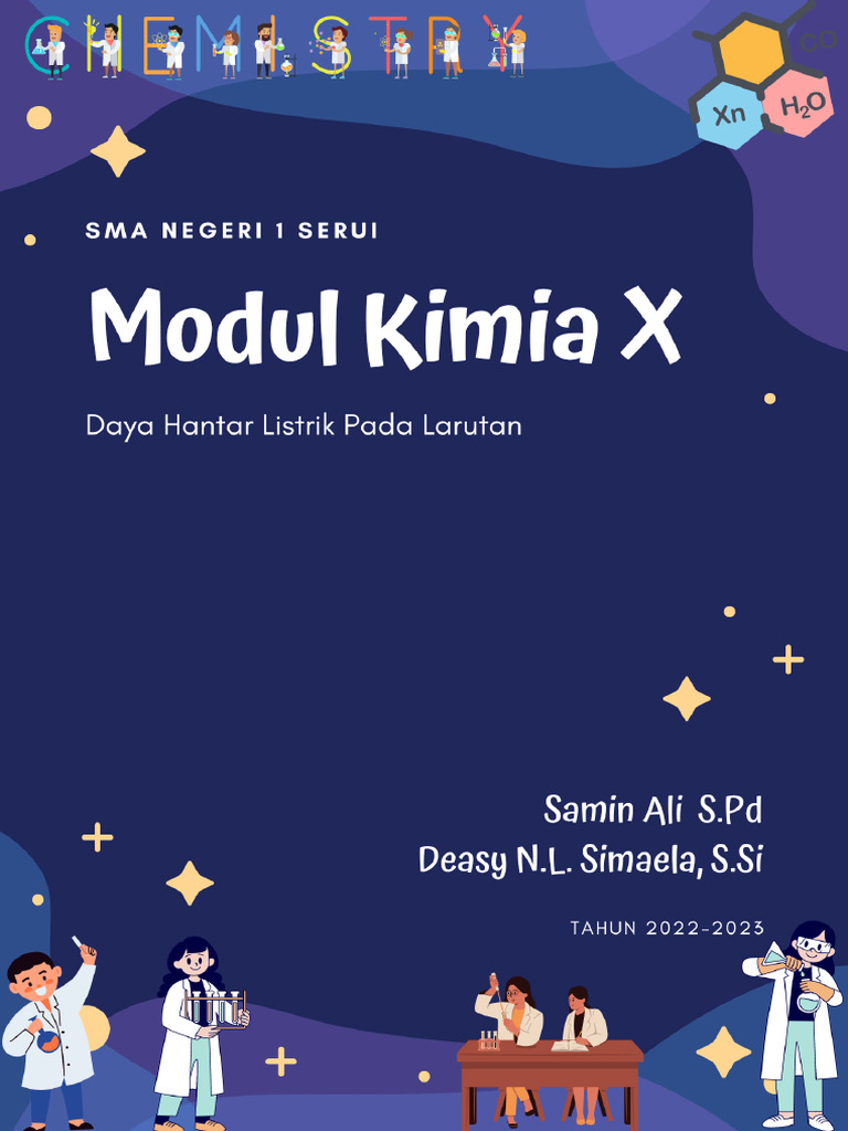 KD-3.8 - Materi Daya Hantar Listrik Larutan MURID | PDF