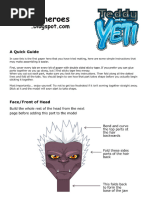 Echo Skeleton Paper Toy | PDF | Games & Activities