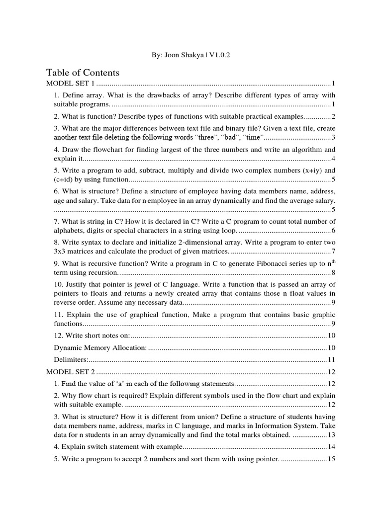 Cmodel Sets Pdf Programming Computer Program 