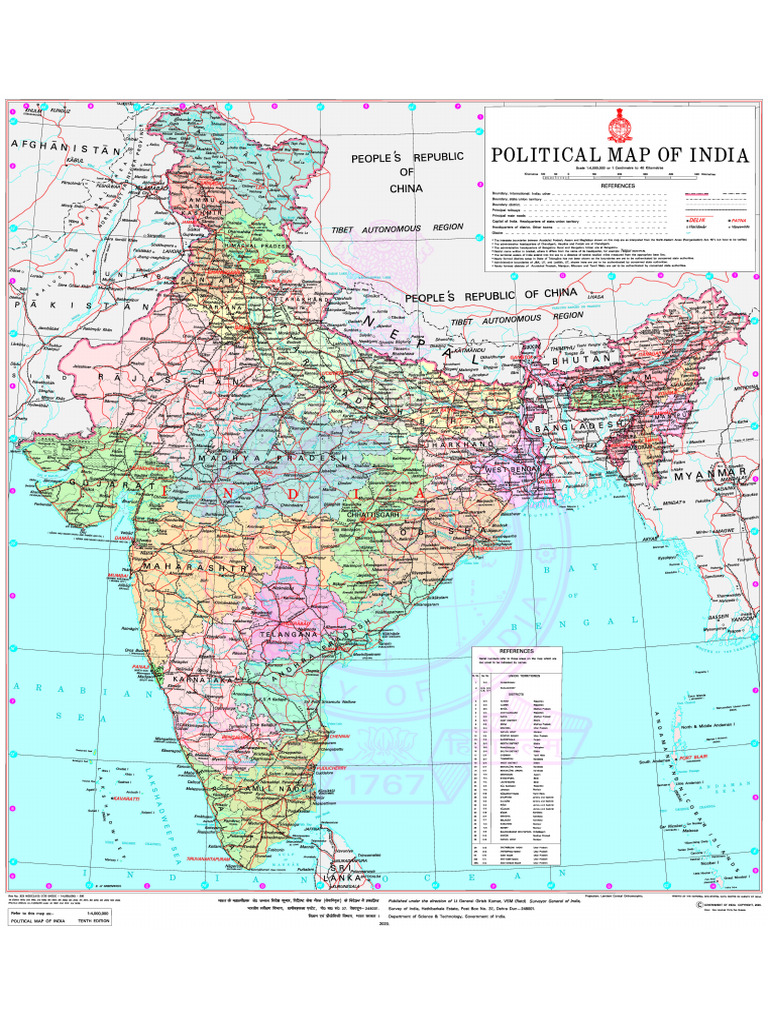 India Political Map | PDF