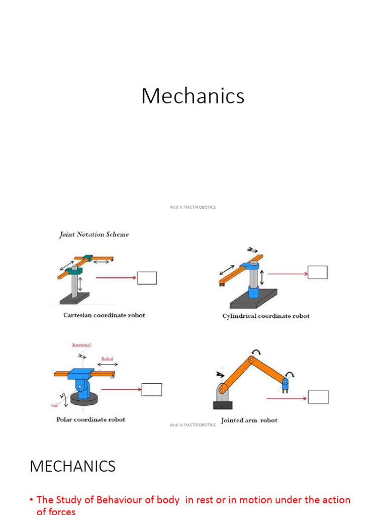 Robot Kinematics Basics | PDF | Machines | Force