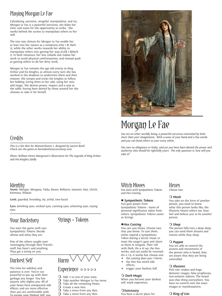 Morgan Le Fae Skin | PDF