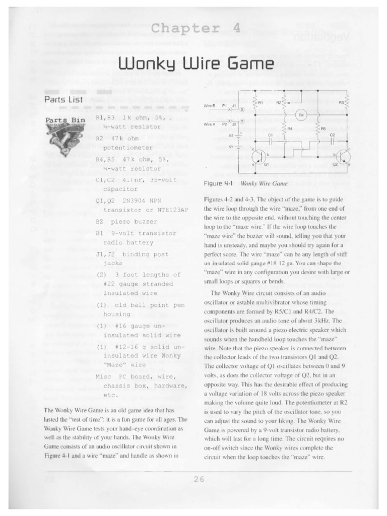 Wonky Wire Game | PDF