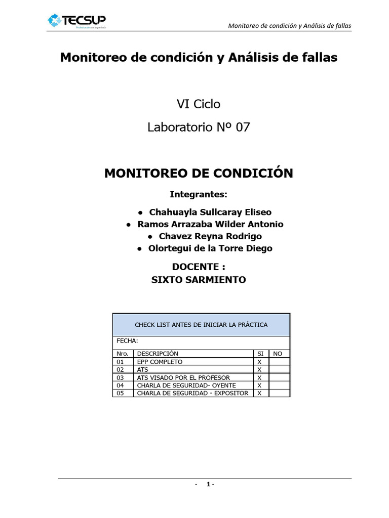Glab S07 Ssarmiento 2023 2 | PDF | Sensor | Ingeniería mecánica
