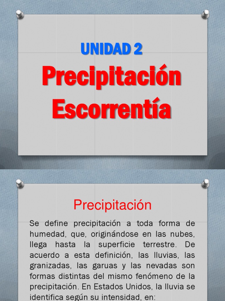 Definición y Medición de Precipitación | PDF | Precipitación | Nube