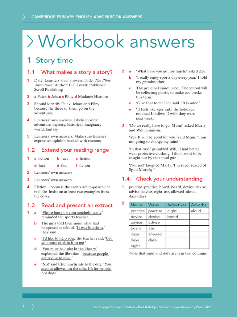 Pri Eng 2ed wb4 Ans | PDF | Ancient Egypt | Papyrus