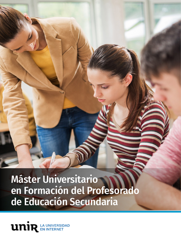 Máster Online en Formación del Profesorado | PDF