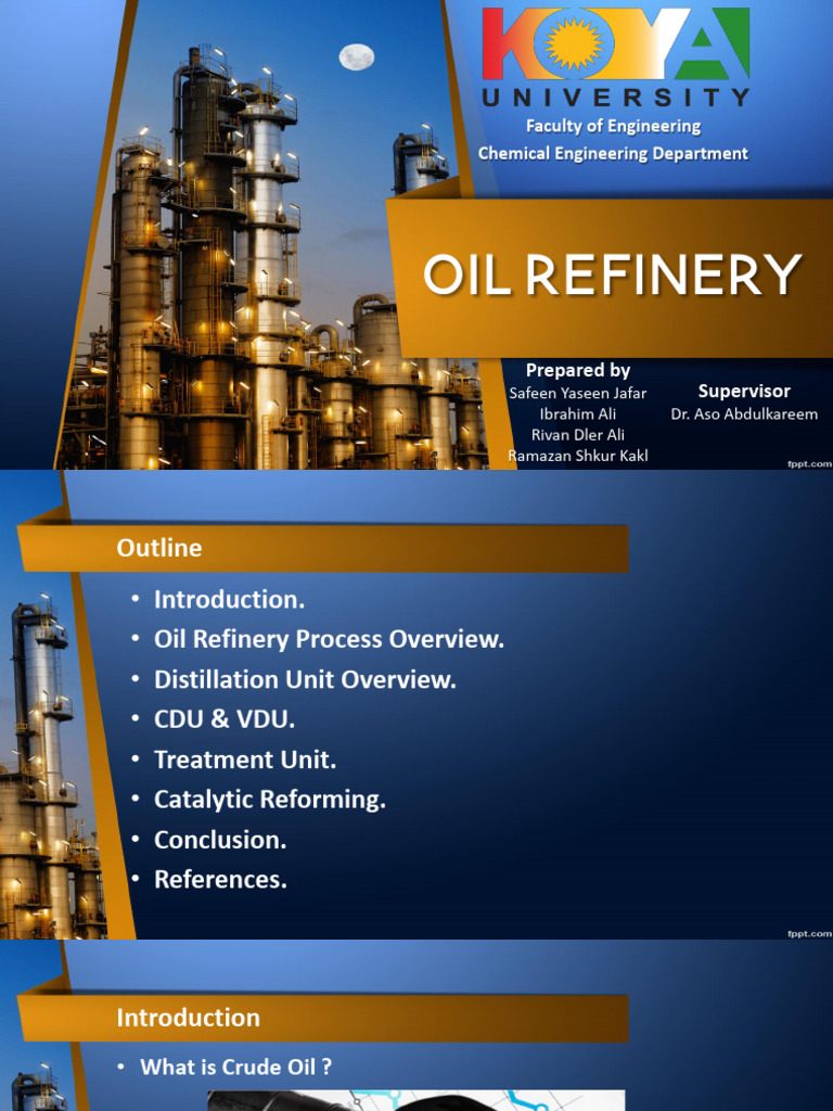 Oilrefinery 220319174623 | PDF | Oil Refinery | Petroleum