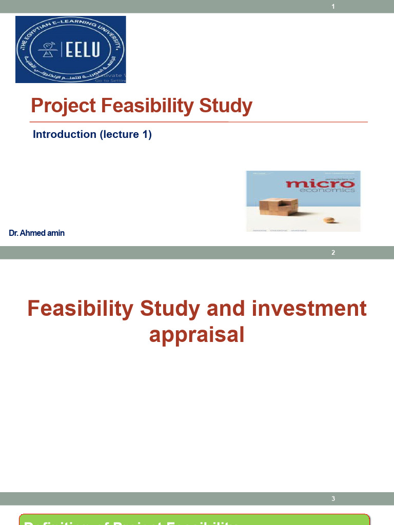 Project Feasibility Study | PDF | Feasibility Study | Internal Rate Of Return