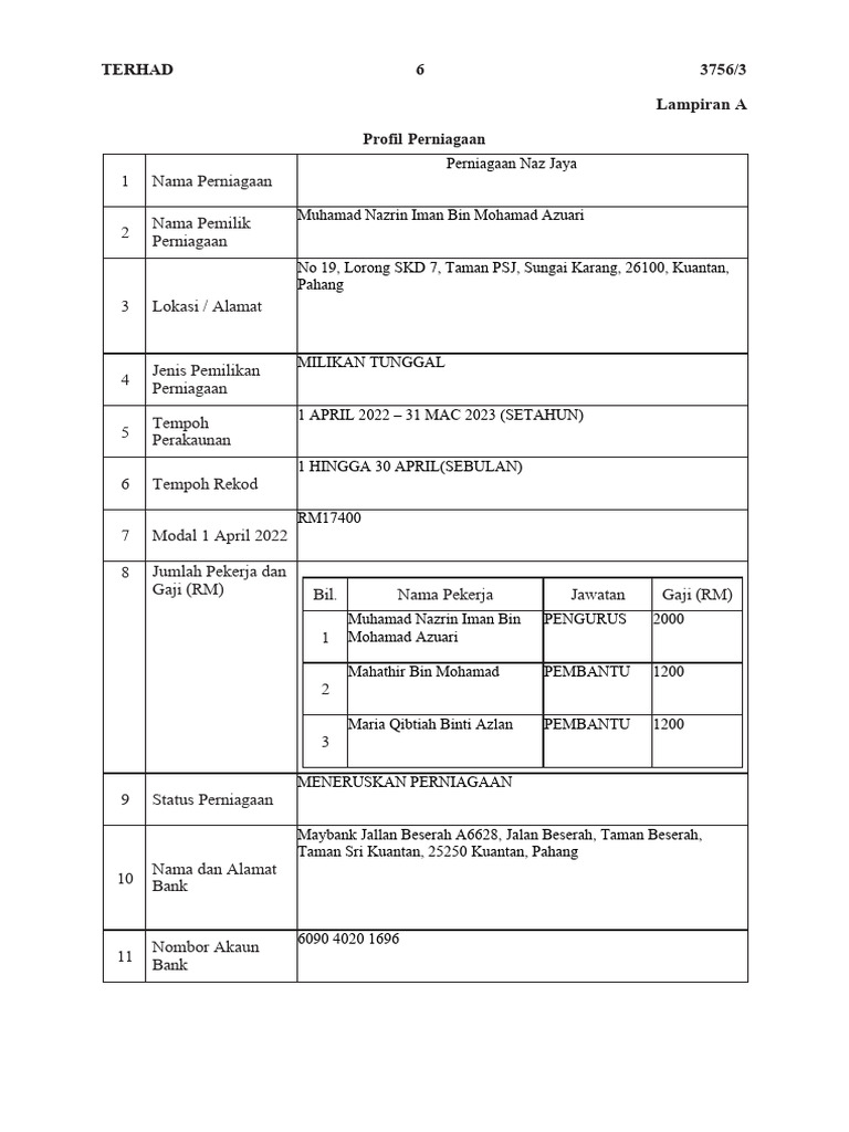 Profil Yg NK Print | PDF
