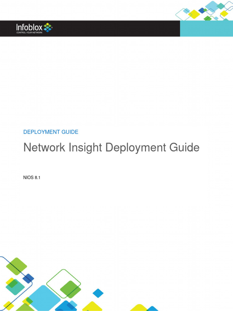 Infoblox Deployment Guide Network Insight Deployment Guide | PDF ...