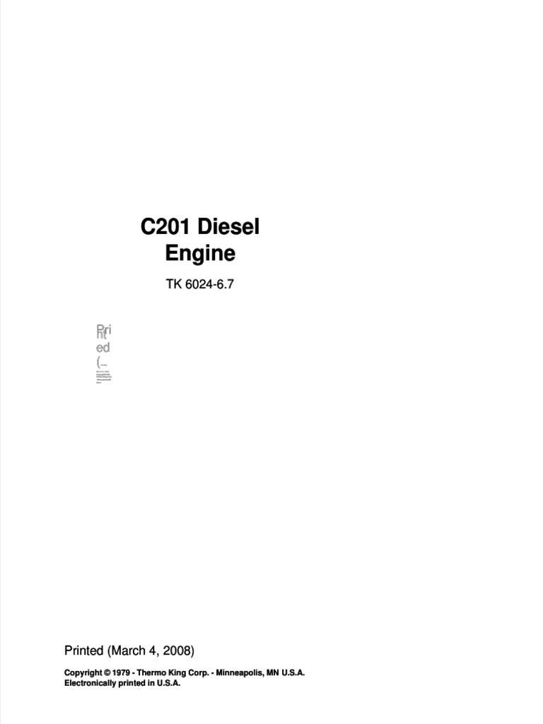 PDF c201 Diesel Compress | PDF | Manufactured Goods | Vehicle Technology