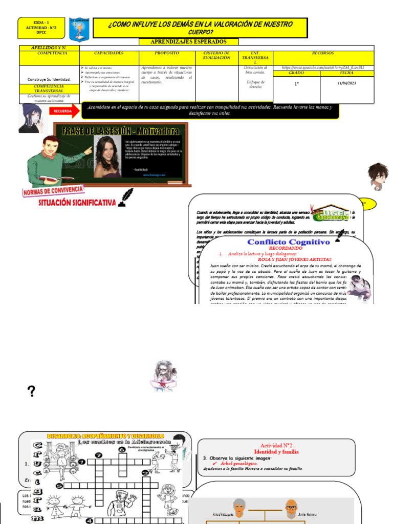 Semana - 02 - DPCC - 1° | PDF