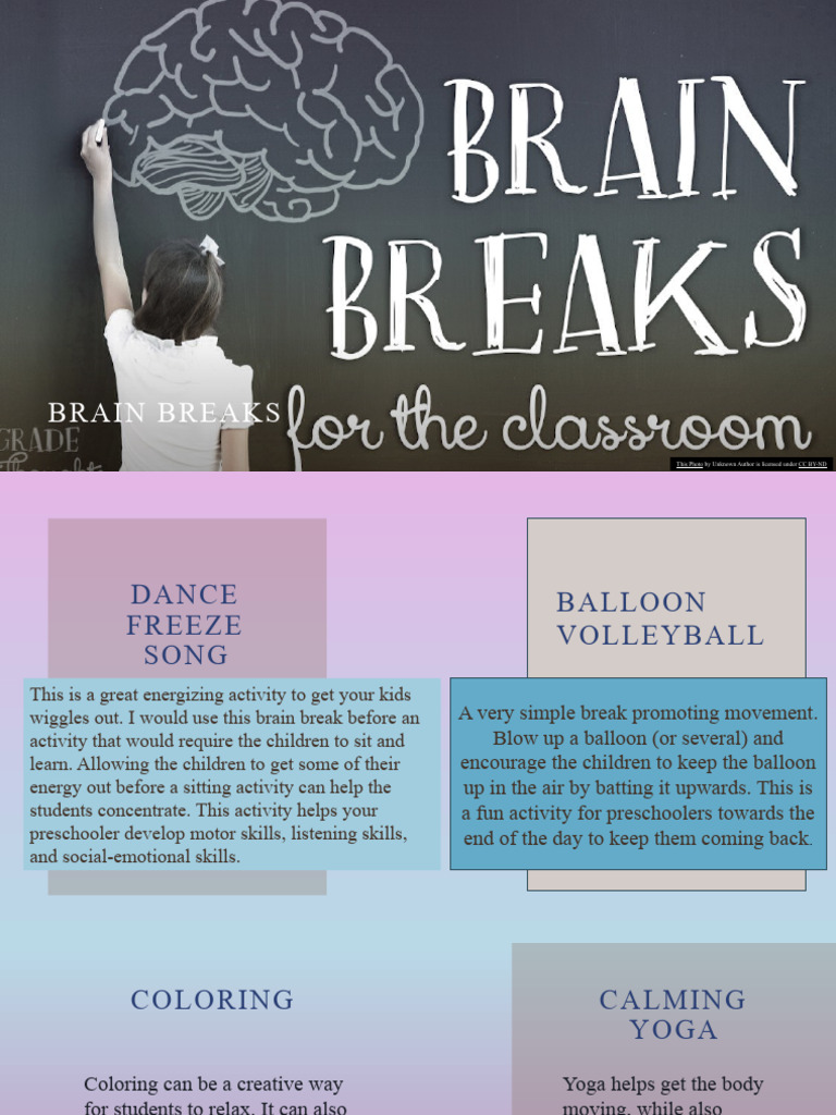 Brain Breaks | PDF | Mindfulness | Cognition