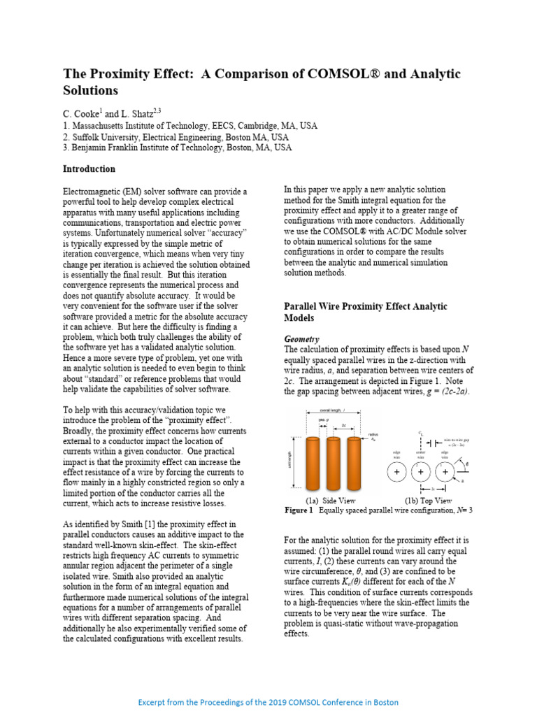 Cooke Paper | PDF | Euclidean Vector | Electrical Resistance And ...