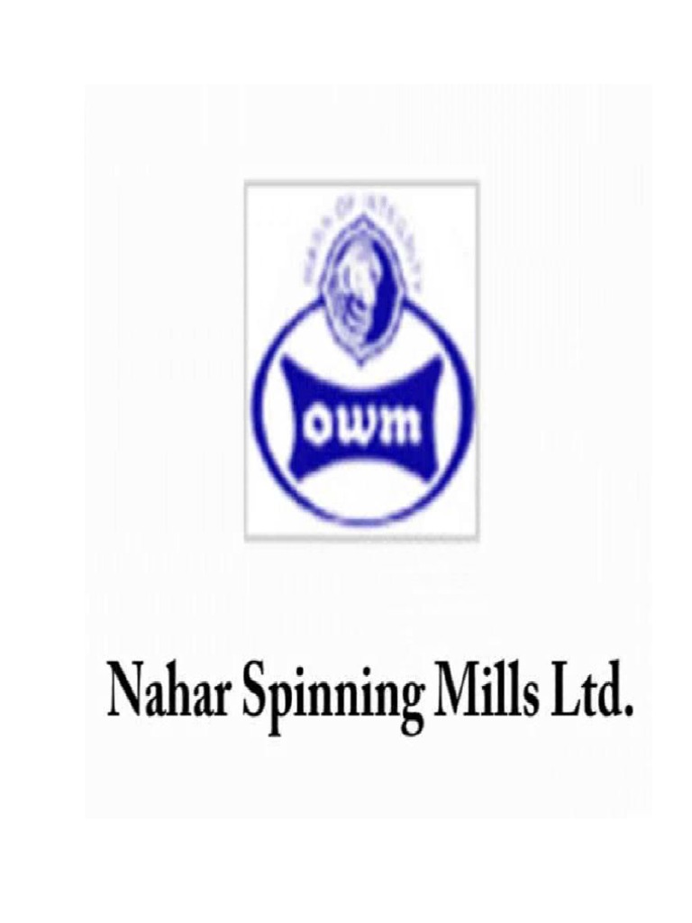 Indian Textile and Nahar Spinning | PDF | Weaving | Textile Manufacturing