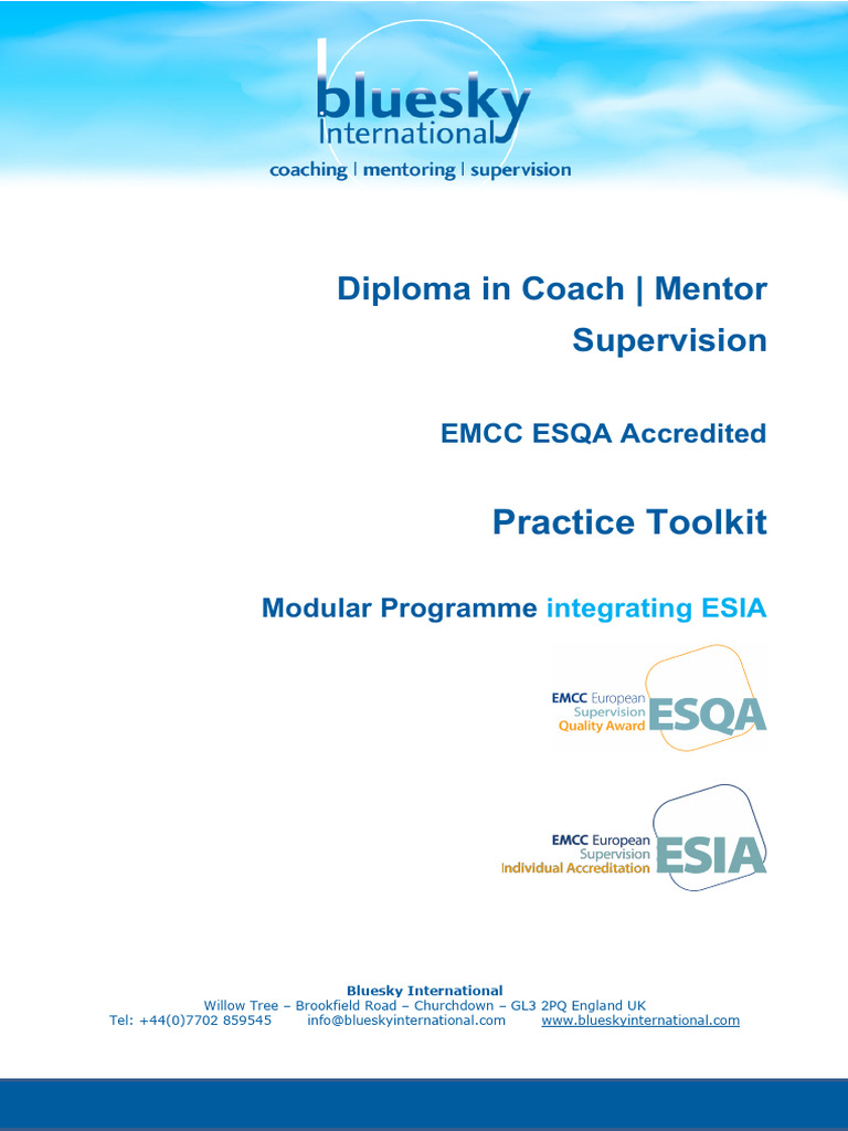 2021 Esqa Toolkit V10 | PDF | Mentorship | Learning Styles