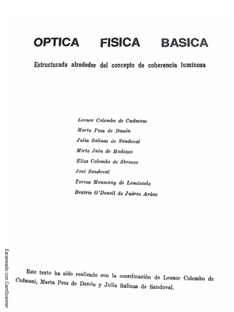 Lab Libro - Óptica | PDF