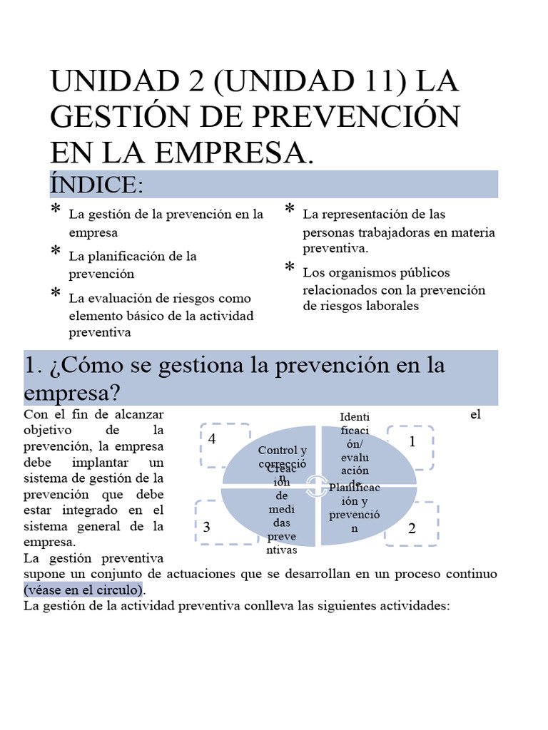 Unidad 2 Fol | PDF | Business | Emergencia Unidad 2 Fol | PDF | Business | Emergencia