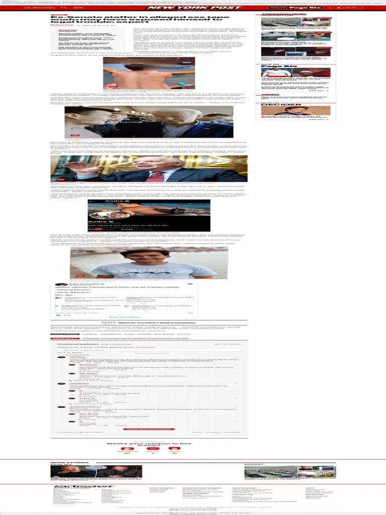 Ex-Cardin Staffer Allegedly in Senate Sex Tape May Have Exposed Himself ...