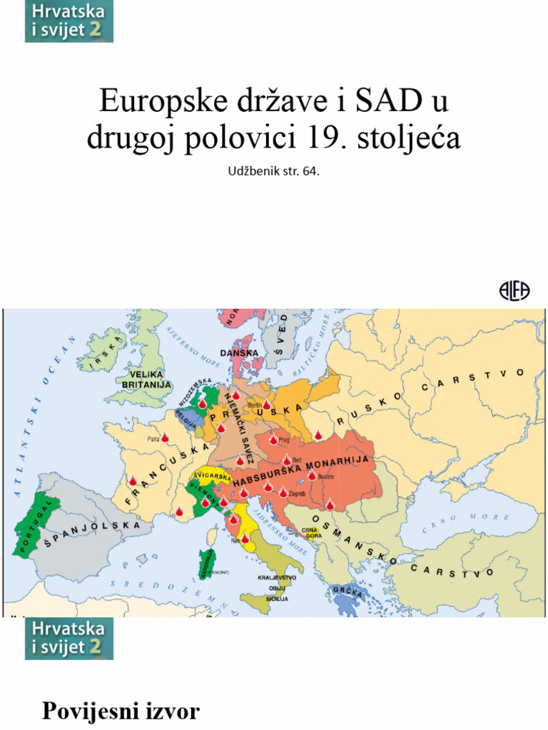 3.2. Europske Države I SAD U Drugoj Polovici 19. Stoljeća | PDF