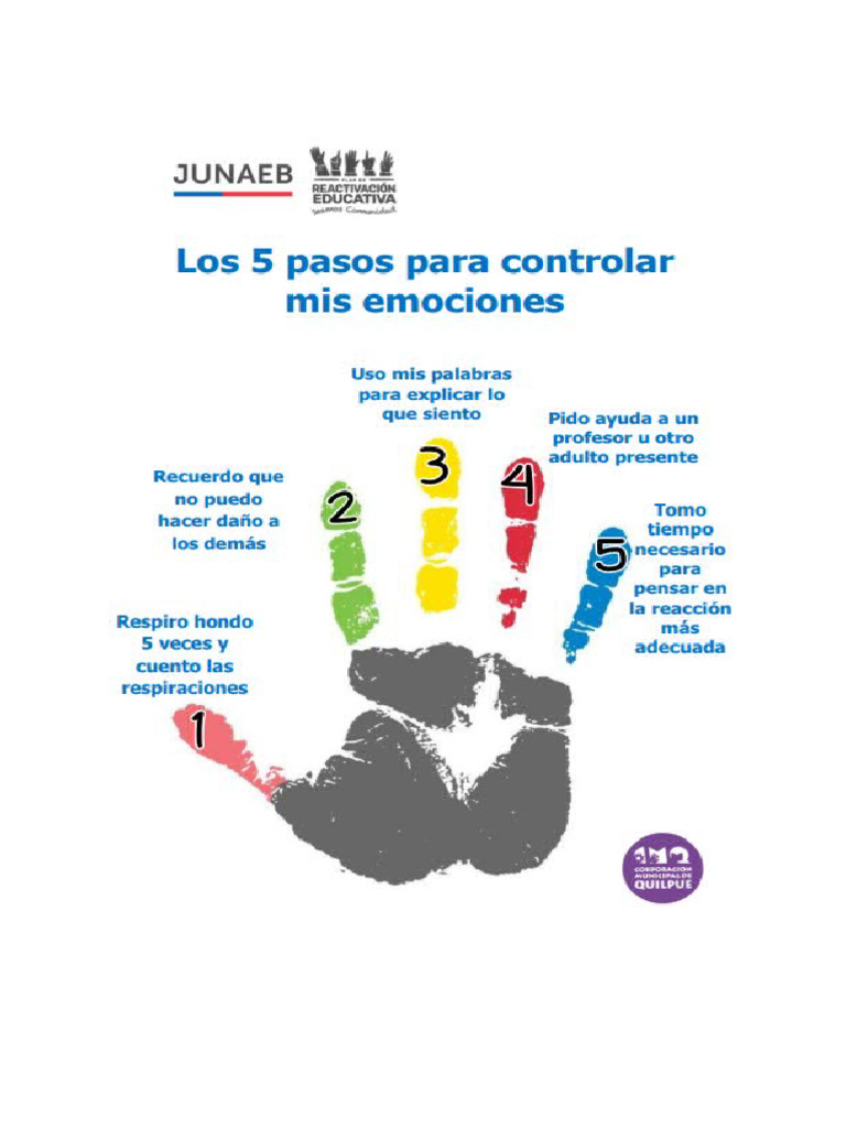 5 Pasos para Controlar Las Emociones | PDF