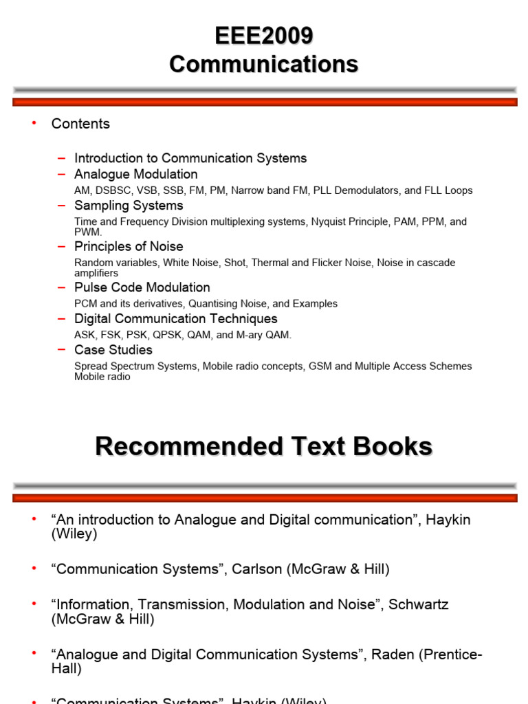 Modulation and Demodulation Overview | PDF | Modulation | Frequency ...
