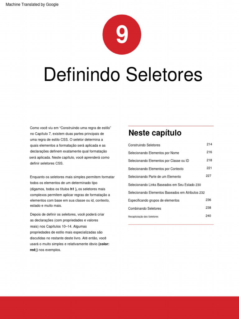 Html5 E Css3 Guia Prático E Visual 7 Edição 238 351 Pdf Html Vermelho