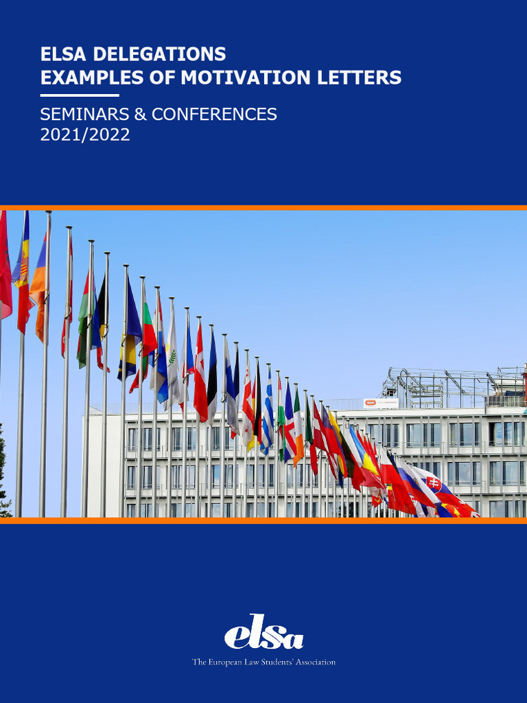 ELSA Delegations Example Motivation Letters | PDF | Motivation ...