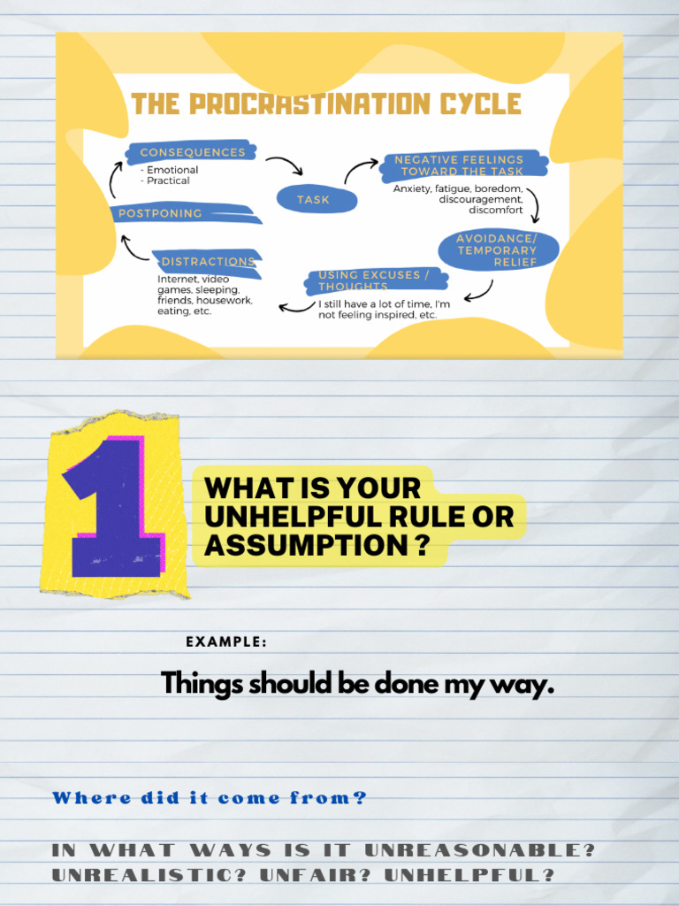 Overcoming Unhelpful Assumptions | PDF | Self-Improvement | Science ...