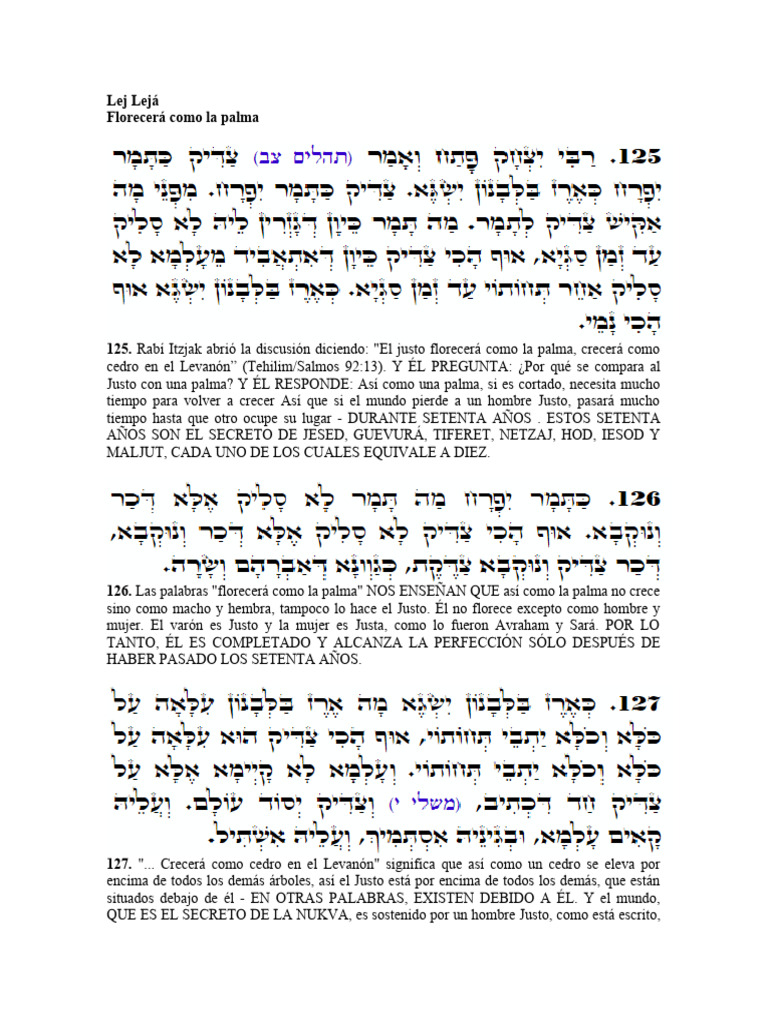 Lej Lejá | PDF | Sarah | Salmos