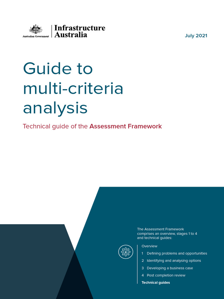 Assessment Framework 2021 Guide to Multi-criteria Analysis | PDF | Risk ... Assessment Framework 2021 Guide to Multi-criteria Analysis | PDF | Risk ...