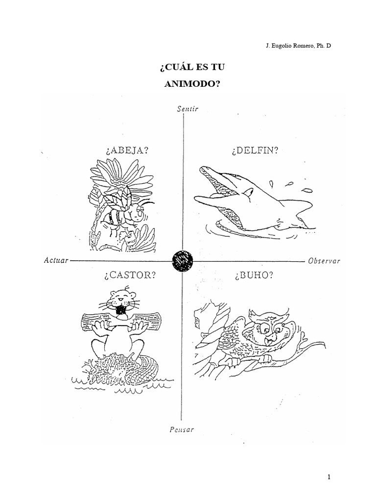 Cual Es Tu Animodo Corregido | PDF | Toma de decisiones | Ciencia cognitiva