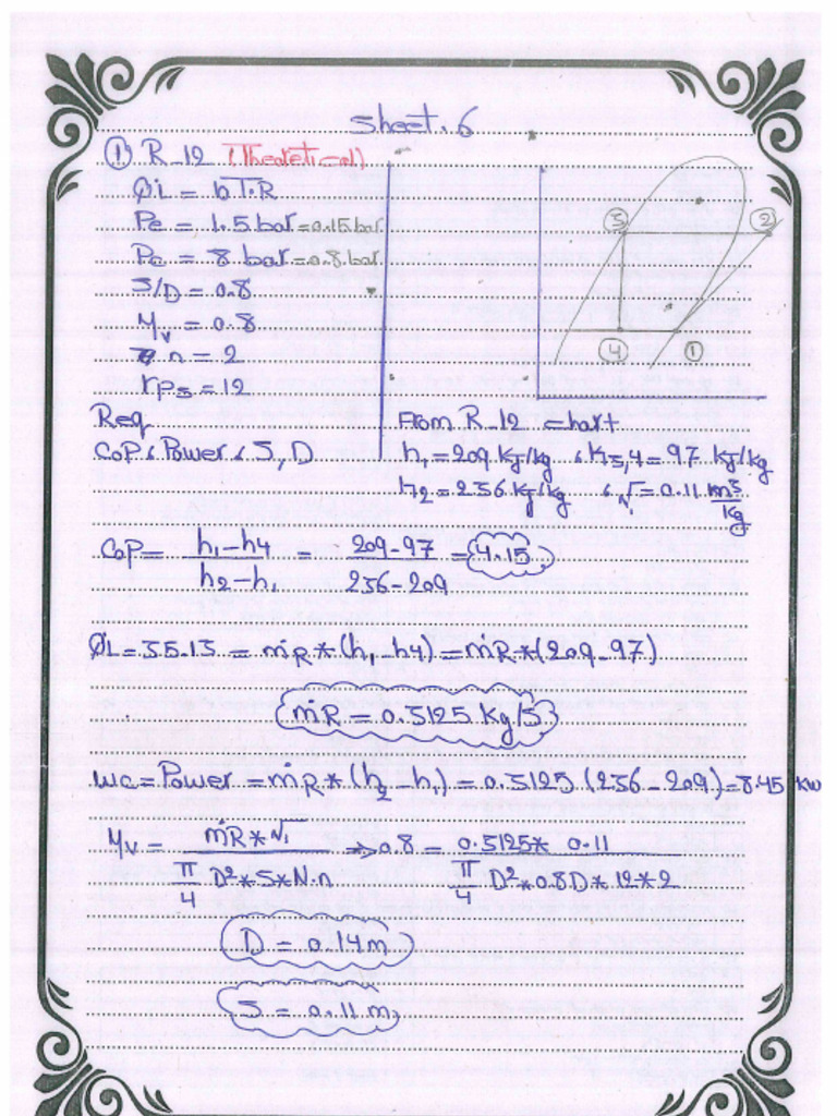 Solve Sheet 6 | PDF