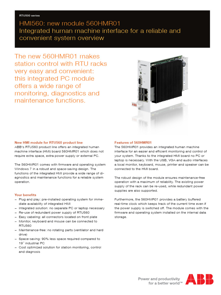 HMI Flyer - Print - EN - Final | PDF | User Interface | Personal Computers