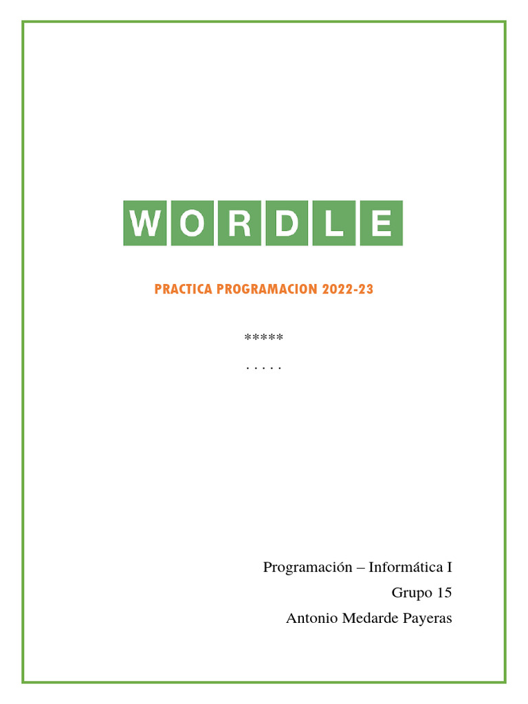 Practica Programacion 2022 | PDF | Programación de computadoras | Diccionario