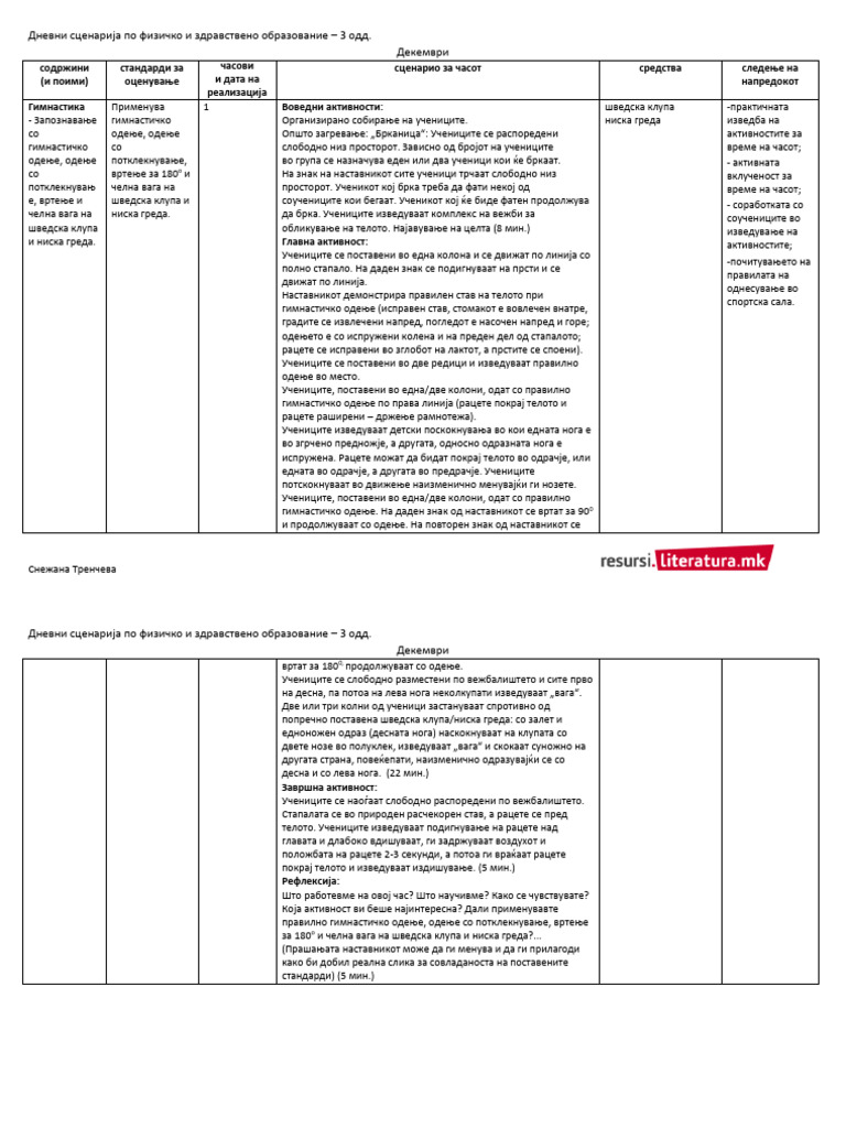 FZO Scenarija Dekemvri | PDF